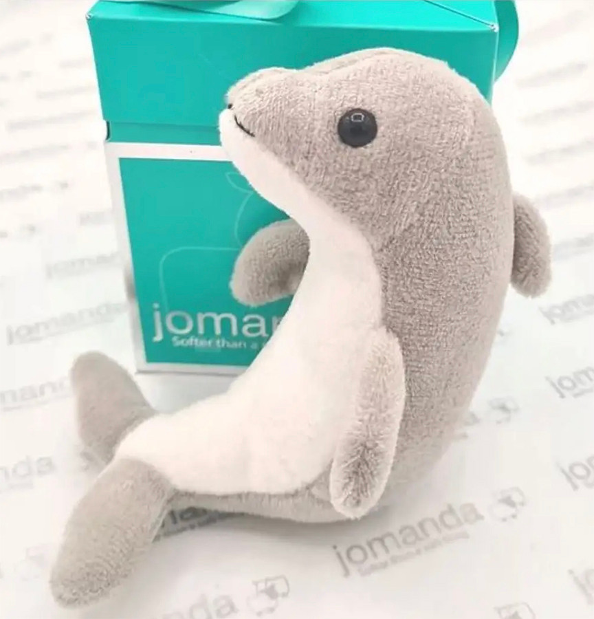 Mini Dolphin Soft Toy in Gift Box