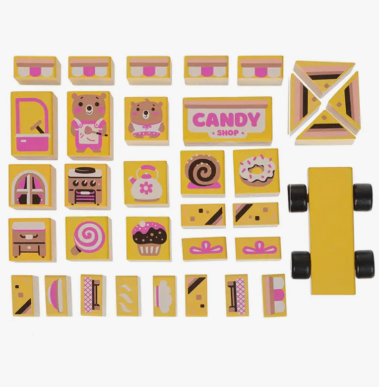 Candy Shop Building Blocks - Shop Now for Endless Fun!