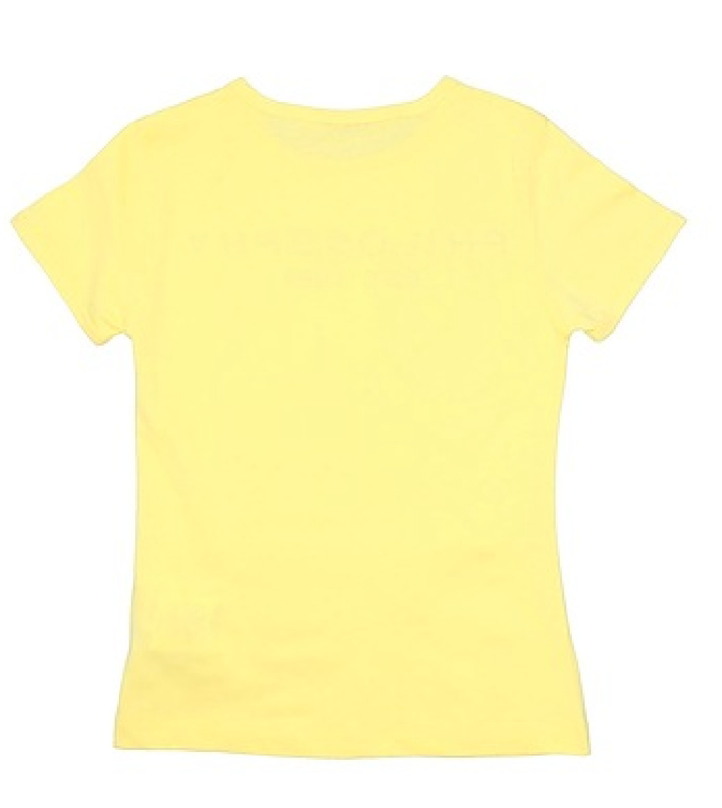 PHILOSOPHY di LORENZO SERAFINI Yellow T-Shirt with Logo for Boys and Girls