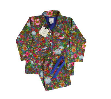 Floral Disco Classic 100% Cotton Pajamas