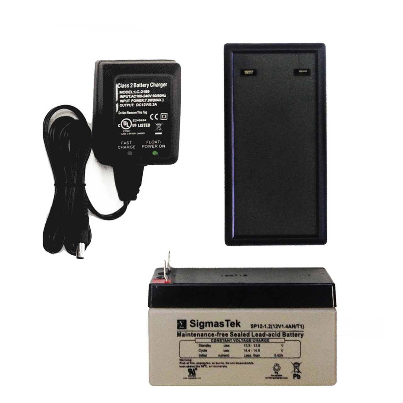 High Tech - 12V Battery Charging Kit - Glass Pet Doors