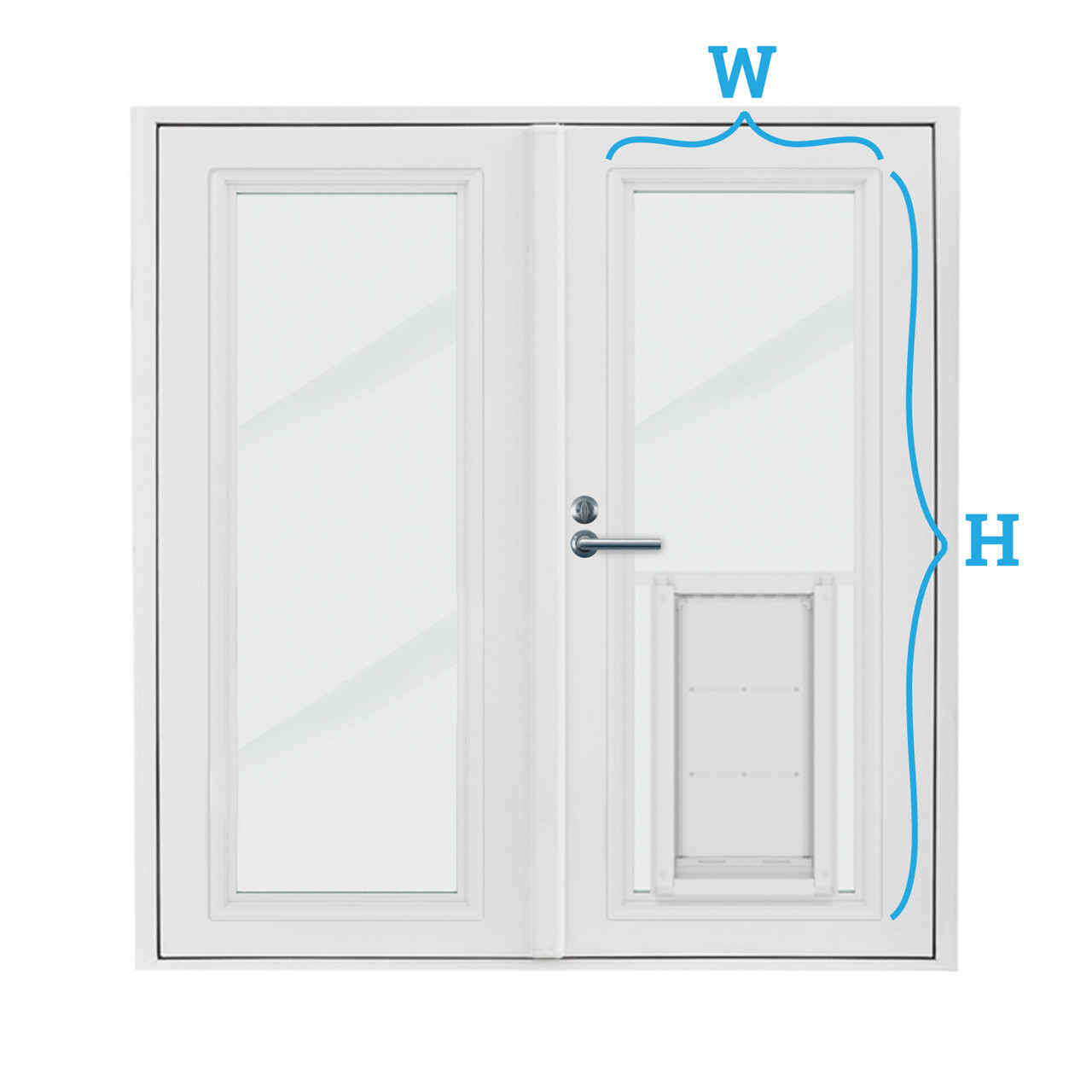Endura Flap - Extended - Door Glass - Glass Pet Doors