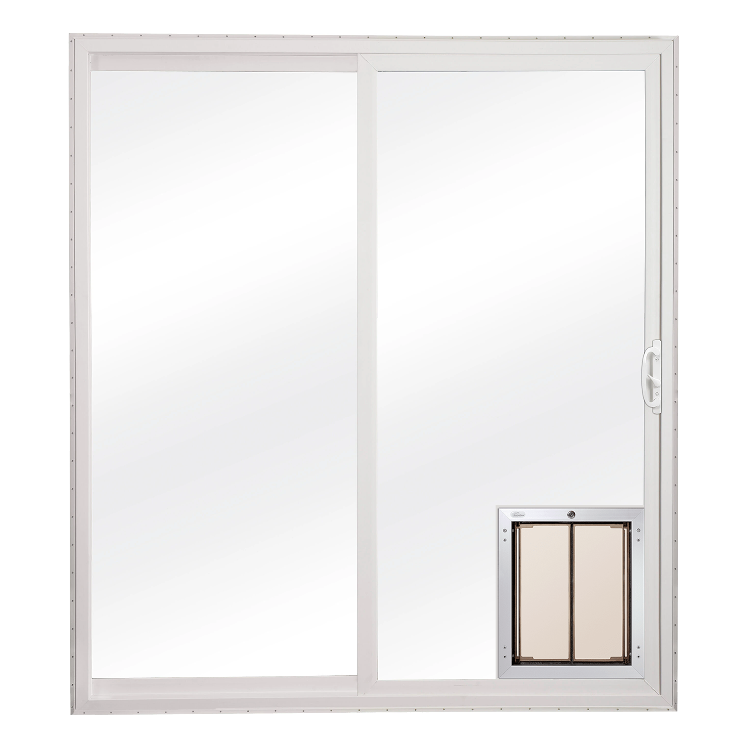 Sliding Glass Door with Built-In Pet Door - Glass Pet Doors