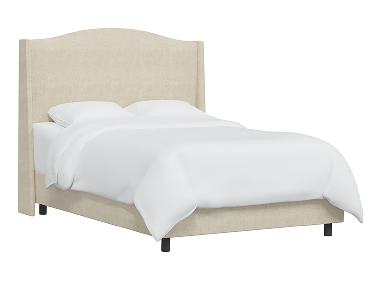 Franklin Wingback Upholstered Bed - Bedroom Source - Teens & Kids