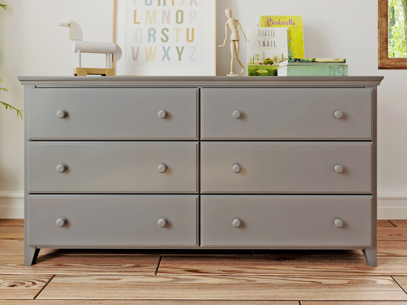 Bedroom Basics 6 Drawer Dresser - Bedroom Source - Long Island, NY