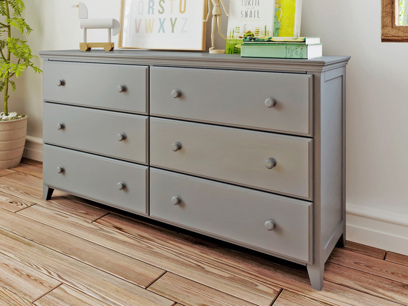 Bedroom Basics 6 Drawer Dresser - Bedroom Source - Long Island, NY