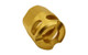 True Precision Y-Micro Comp 1/2x28 Gold 9mm - High-Quality US-Made ...
