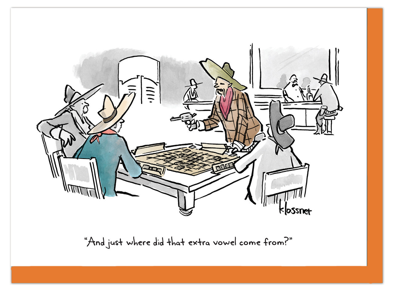 Extra Vowel 5 X 7 Cartoon Collection Nelson Line