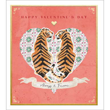 Tiger Heart - Valentine's Day | Valentine's Day Greeting Card ...