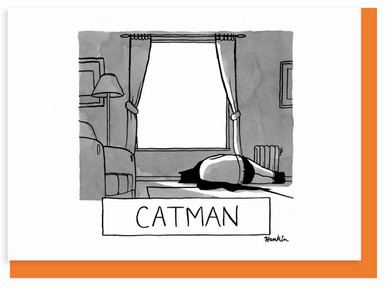 Cat Man - Cartoon Collection | Cartoon Greeting Card | Nelson Line ...