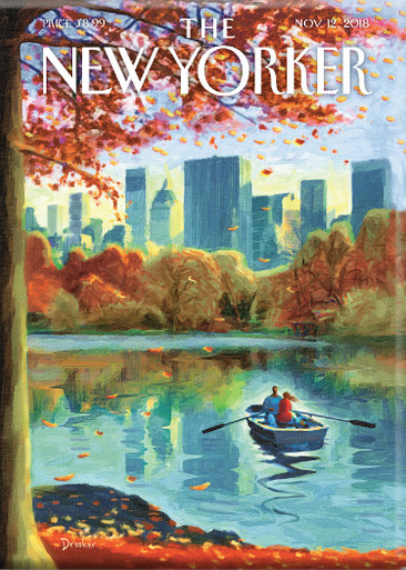 AUTUMN, CENTRAL PARK - NY'er HARD MAGNET - Nelson Line
