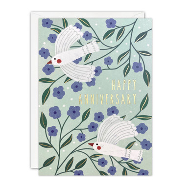 Ha - Anniversary Birds | General Greeting Card | James Ellis - Nelson Line