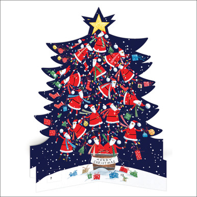SECRET SANTA - 3D XMAS TREE ADVENT CALENDAR - Nelson Line