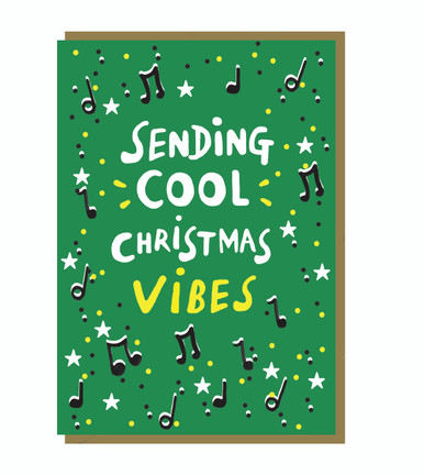 Cool Christmas Vibes - Christmas Card - EBX5 - Nelson Line