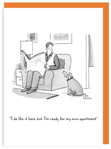 READY FOR MY OWN APT - 5 x 7 CARTOON COLLECTION - Nelson Line