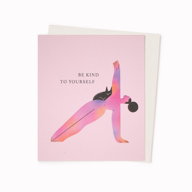 Be Kind To Yourself - Ana Gaman | General Greeting Card | U Studio ...