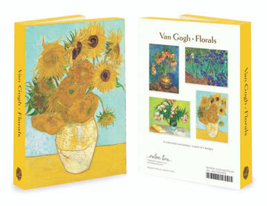 VAN GOGH FLORALS - NOTECARD WALLET - Nelson Line
