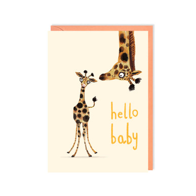 NB - HELLO BABY GIRAFFE - Nelson Line