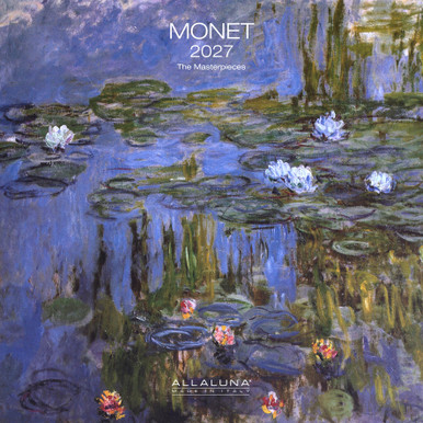 MONET 12 x 12 ALLALUNA CALENDAR - Nelson Line