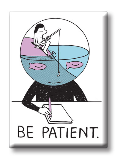 JVMAG10 - BE PATIENT MAGNET - Nelson Line