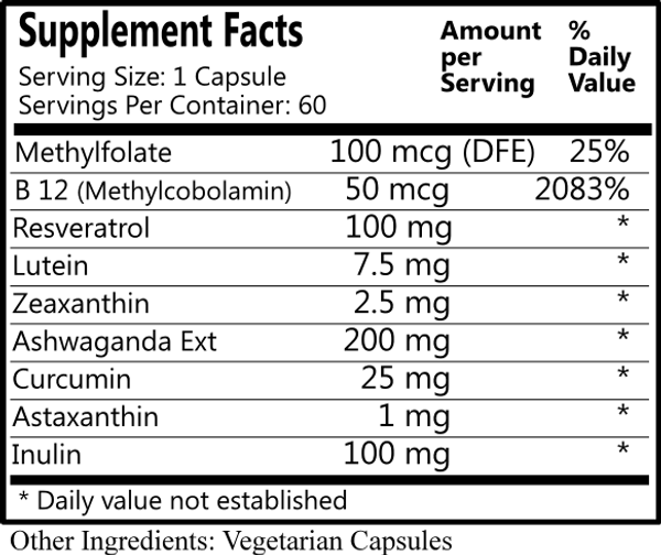 Brain Health Supplements Ageless Brain By Daily Nutritional Products
