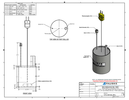 VSP2 Test Cell VT2 304 SIL SN L VSP2 Test Cell VT2 304 SIL SN L
