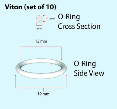 VSP O-Rings, Viton - Fauske & Associates