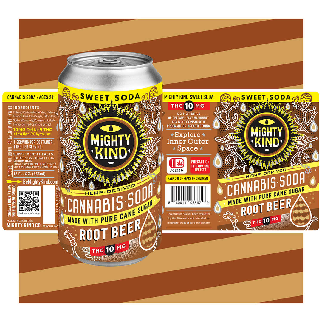 Delta-9 THC Seltzers | Mighty Kind D9 Cannabis Drinks