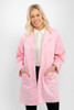 Classic Fit Pink Lab Coat - Lab Coat Co