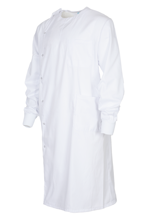White Lab Gown Unisex | Knit Cuff Lab Gown Australia