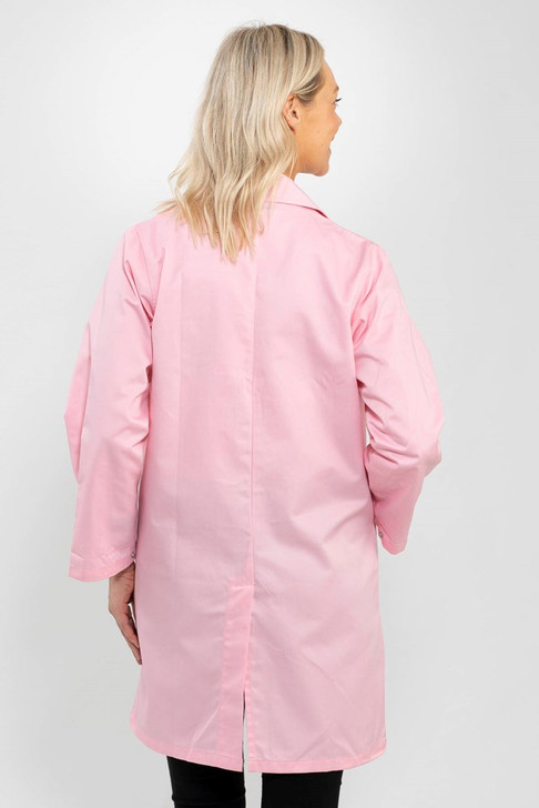 Classic Fit Pink Lab Coat - Lab Coat Co