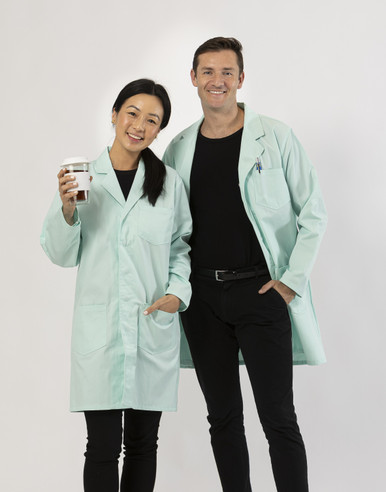 Unisex Lab Coat | Sea Foam Green Lab Coat