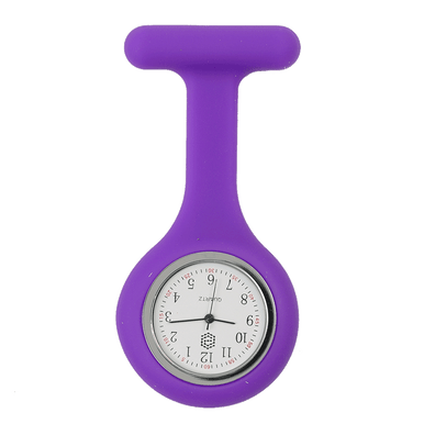 Nurses FOB Watch Australia | Silicon Purple Medical Fob Watch