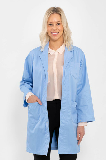 Blue Unisex Lab Coat Australia