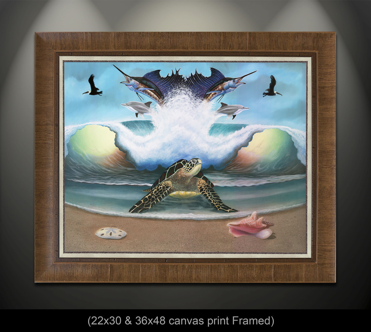 (Original) "Beach Bizarre" (SOLD) - Jason Mathias Art Studios