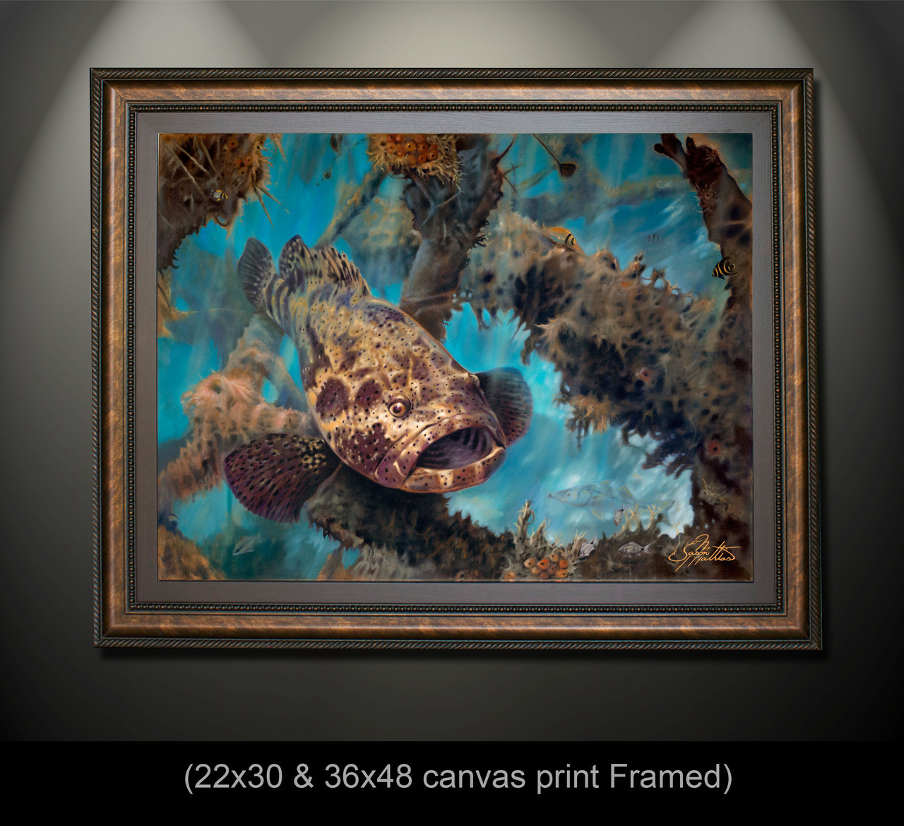 (Original) "Golden Goliath" - Jason Mathias Art Studios