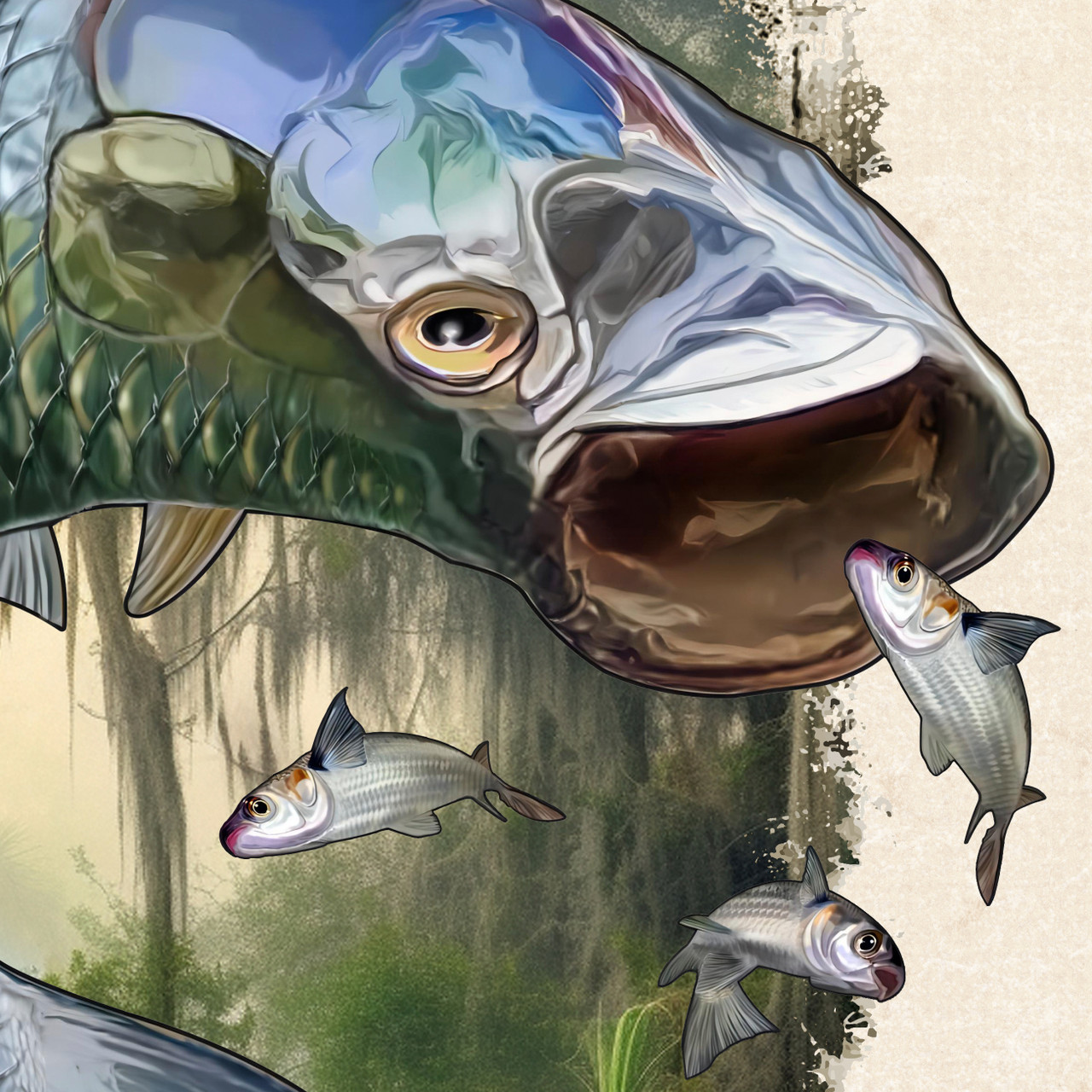 Tarpon Time - Jason Mathias Art Studios