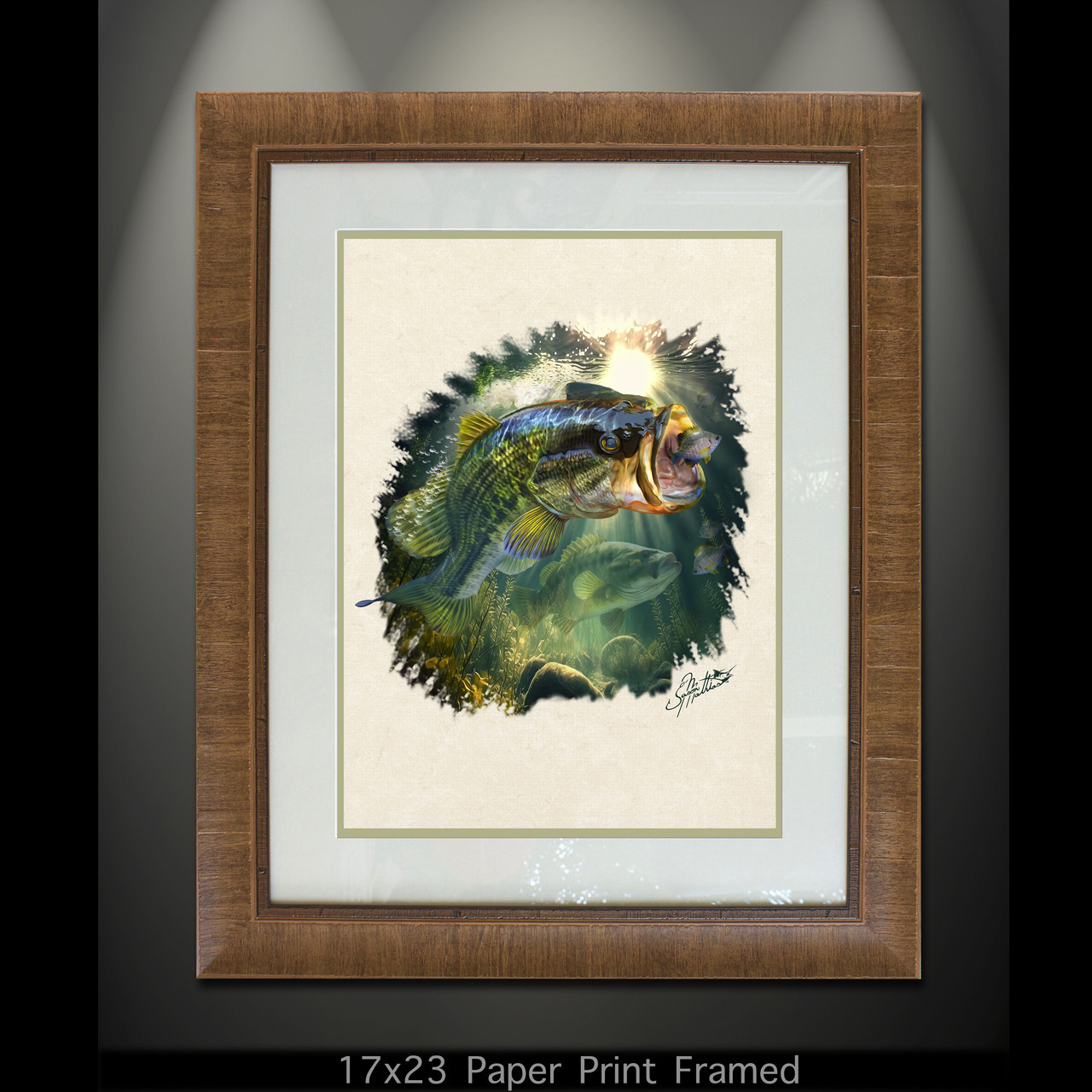 Largemouth Lake - Jason Mathias Art Studios