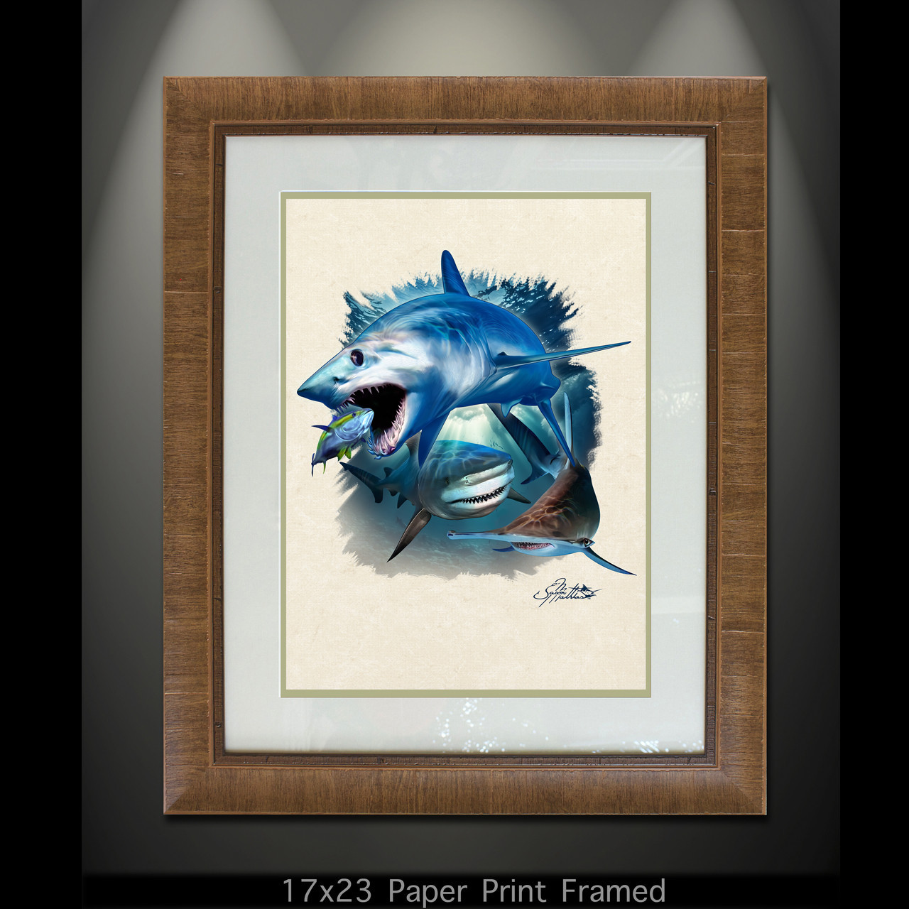 Feeding Frenzy - Jason Mathias Art Studios