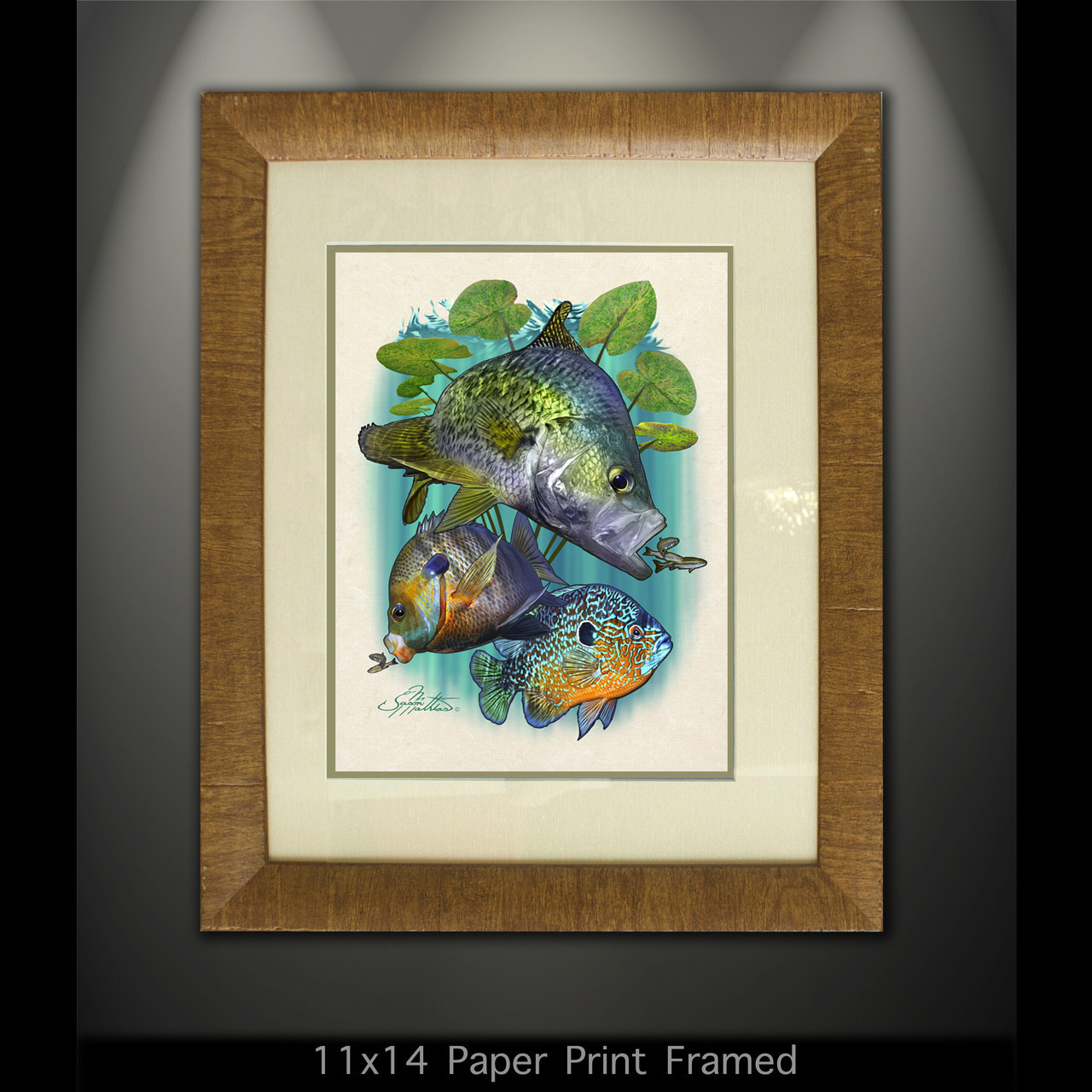 Panfish Slam - Jason Mathias Art Studios