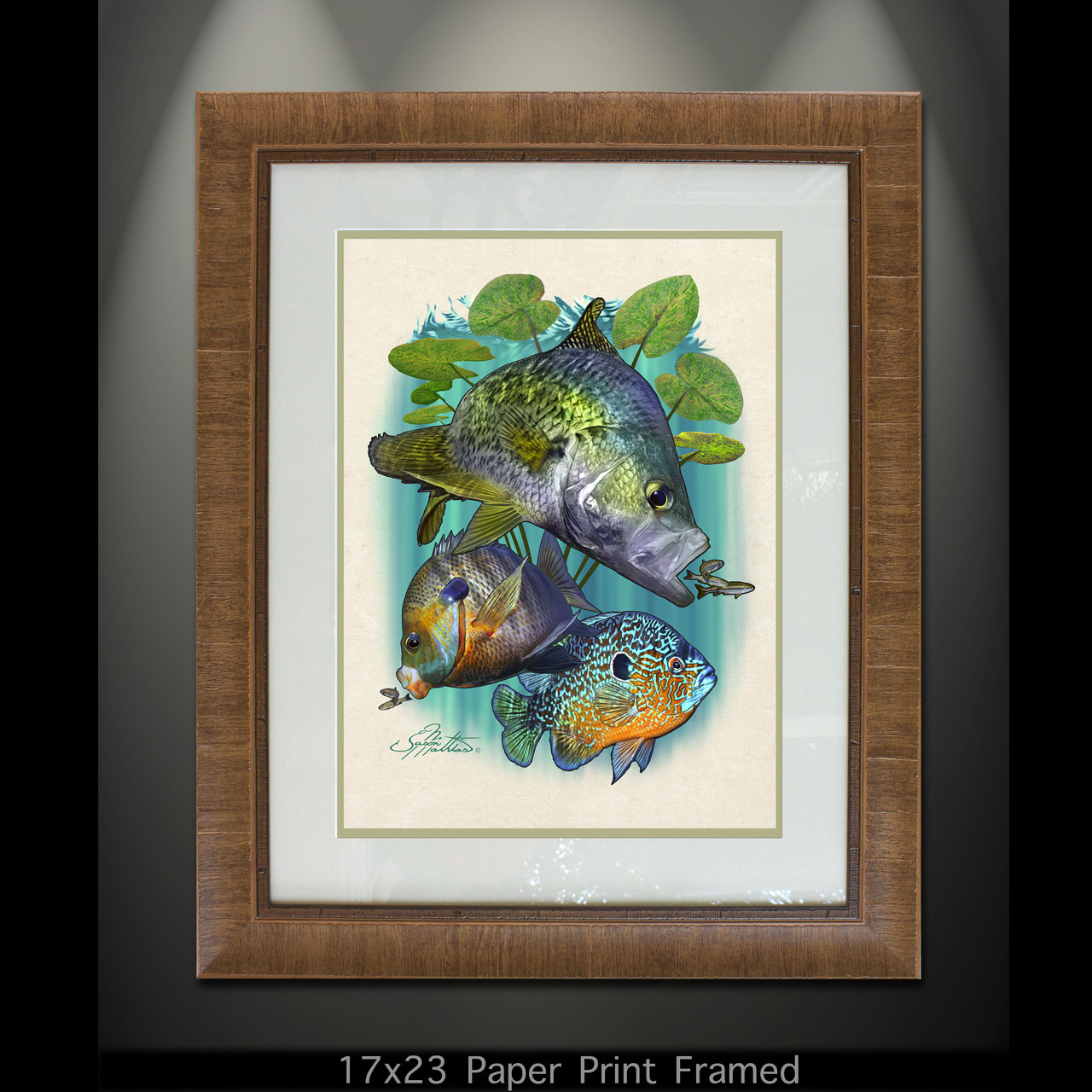 Panfish Slam - Jason Mathias Art Studios