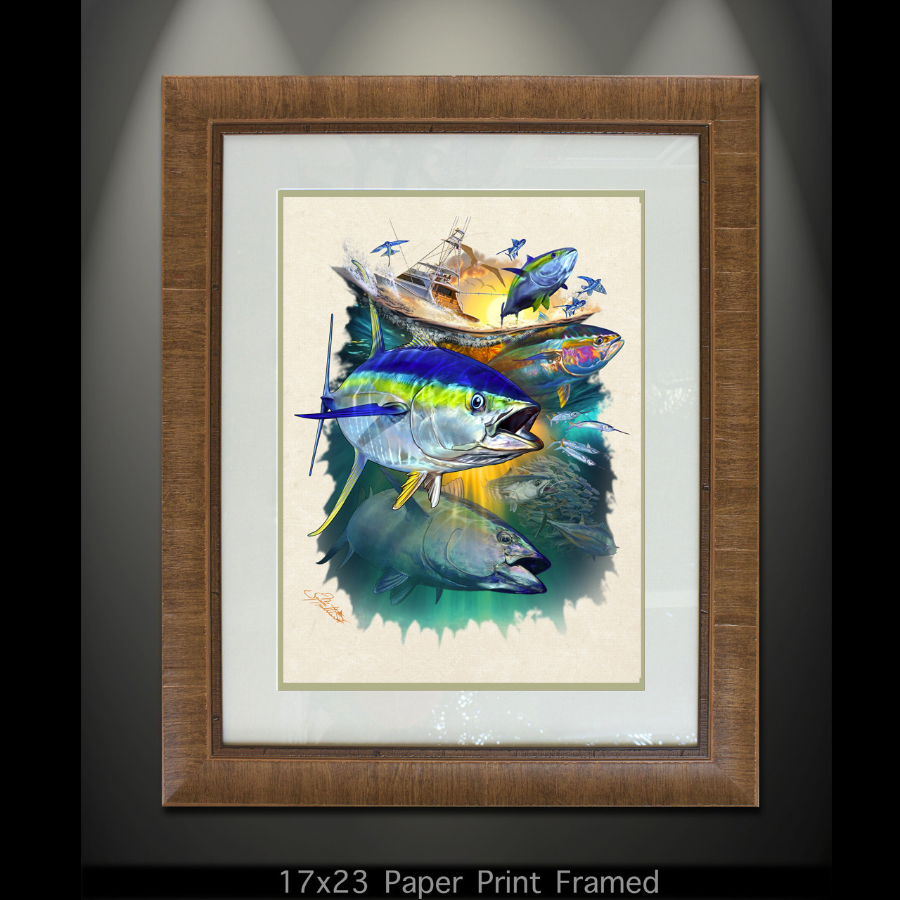 Fisherman's Tuna Slam - Jason Mathias Art Studios