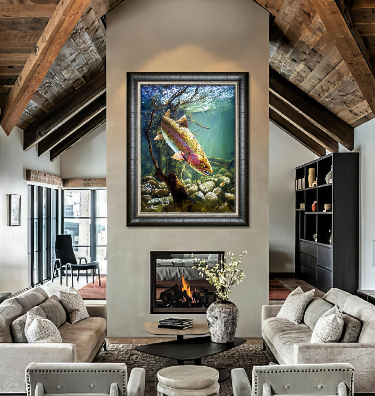 "Echoes of a Stream" Steelhead Trout - Jason Mathias Art Studios