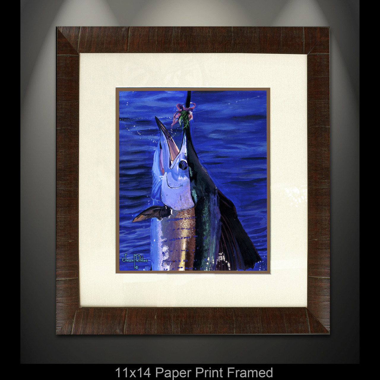 Shimmer (Sailfish) - Jason Mathias Art Studios
