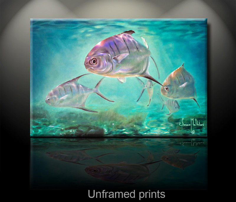 Palometa Pompano - Jason Mathias Art Studios