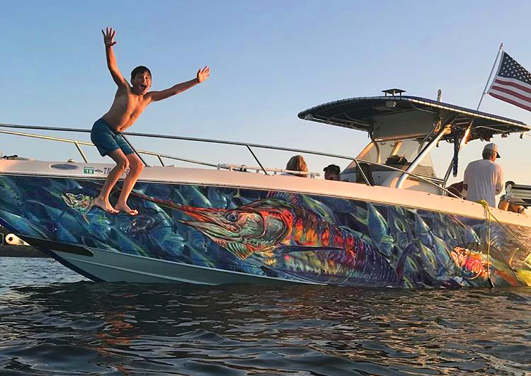 Boat Wrap Mania - Jason Mathias Art Studios