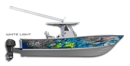 Boat Wrap (White Light) - Jason Mathias Art Studios