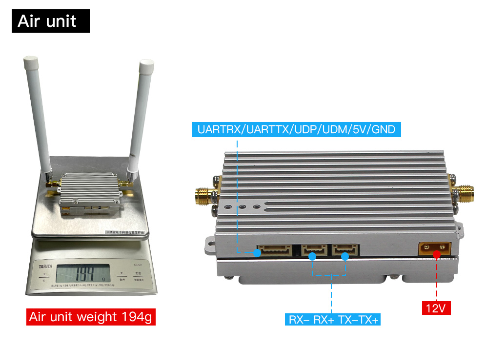 YANGDA 15KM Ethernet Digital Video & Data link For Drone