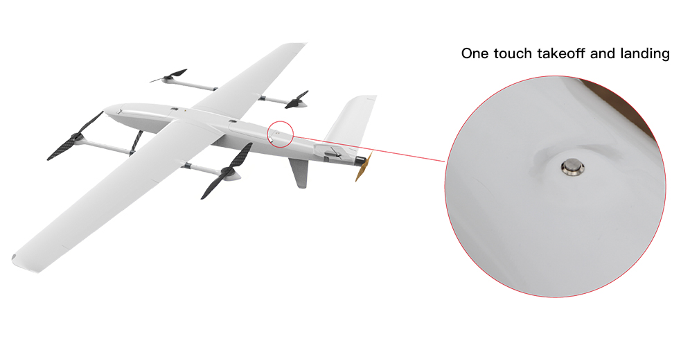 YANGDA Sky Whale Mini Long Endurance Electric VTOL Drone | Over 3 Hours ...