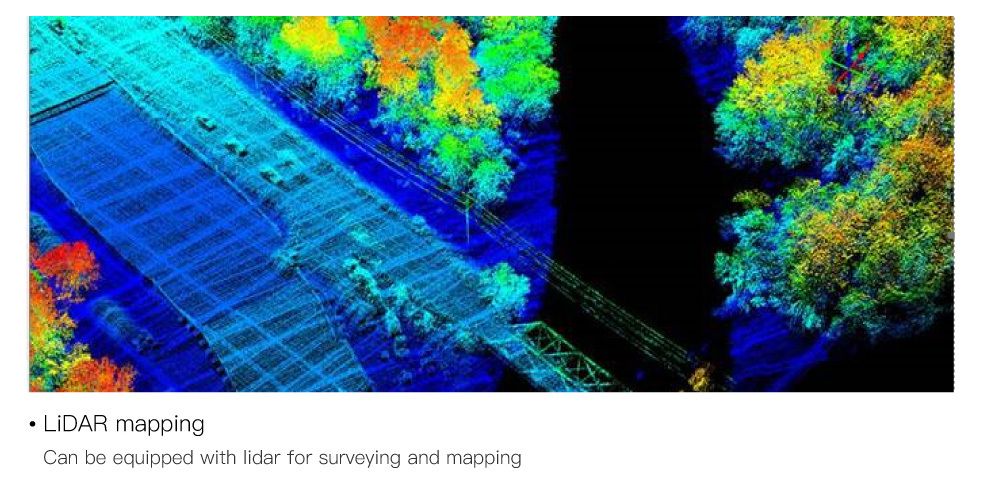 YANGDA Heavy Lift Electric VTOL Drone For LiDAR Mapping, Delivery ...